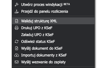 Jak wysłać fakturę do KSeF w Dimarchi i pobrać UPO